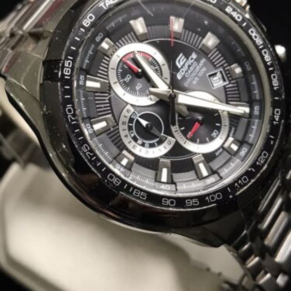Mens Genuine Casio Edifice EF-539D-1AVEF Chronograph | WatchCharts ...