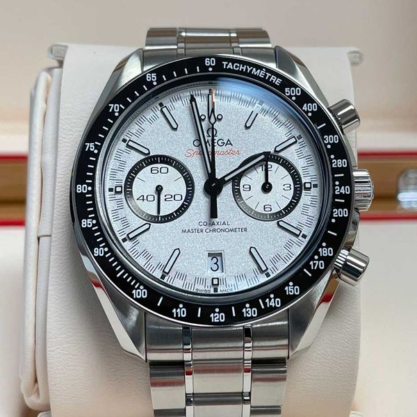 FS: Omega Speedmaster Racing White Dial 329.30.44.51.04.001 Complete 22 ...