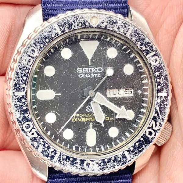 [WTS] Vintage 1980s Seiko Quartz Professional Divers 200m Dive Watch ...