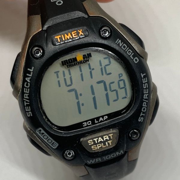 Timex Ironman triathlon 30 Lap indiglo womenâ s digital watch 34mm case running | WatchCharts ...