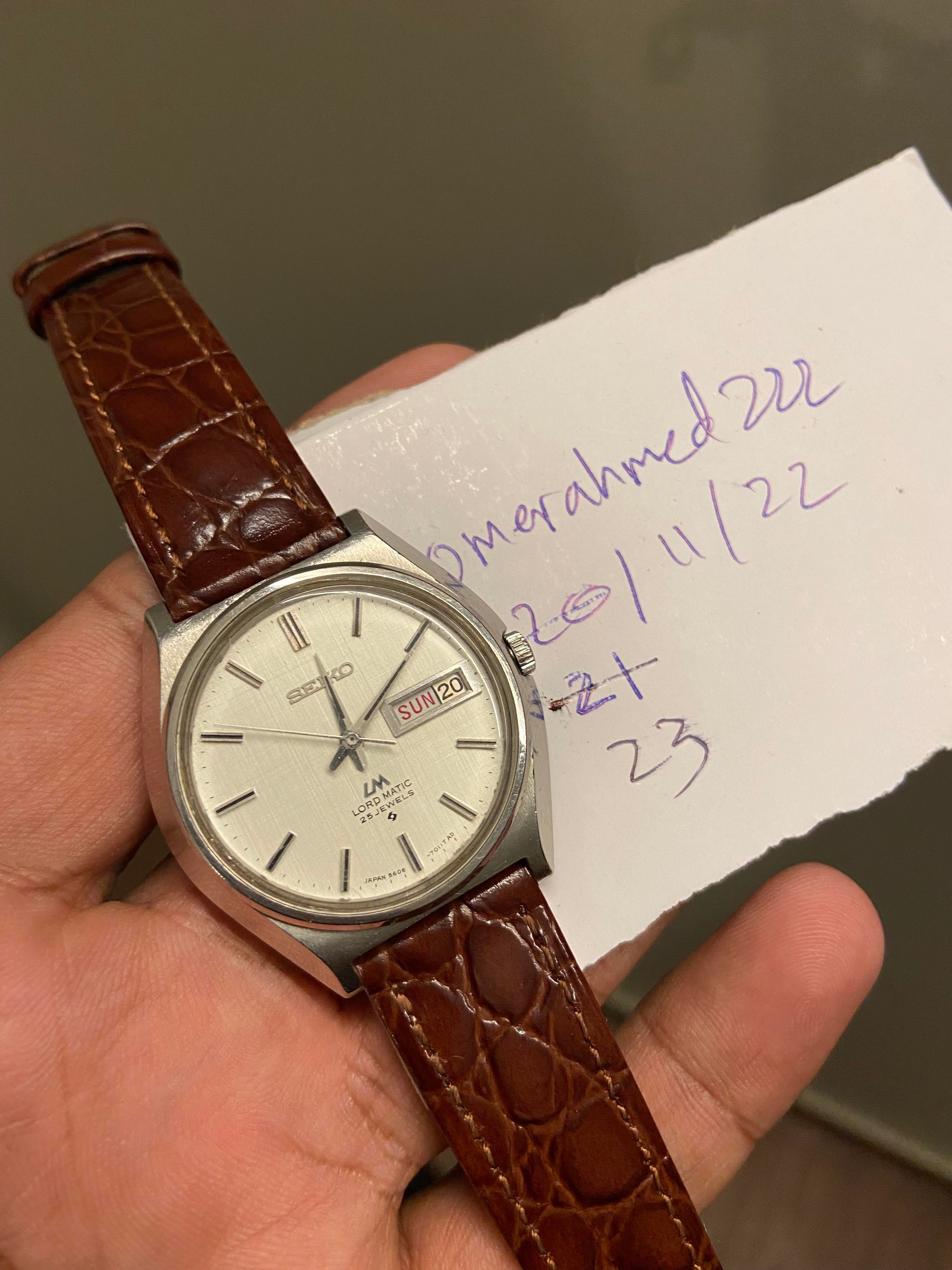 [WTS] Seiko LM Linen Dial | WatchCharts