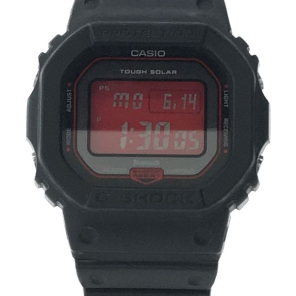 [Used] CASIO Solar watch / G-SHOCK / Digital / RED / BLK / Scratched ...