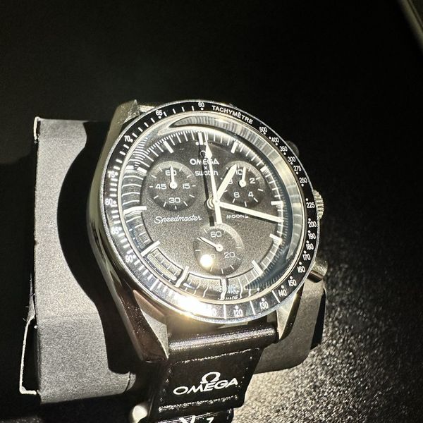 Omega X Swatch MoonSwatch Mission To The Moon -Stainless Steel Case Mod ...