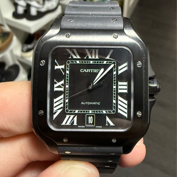 SANTOS LARGE MODEL DE CARTIER ADLC | WatchCharts Marketplace