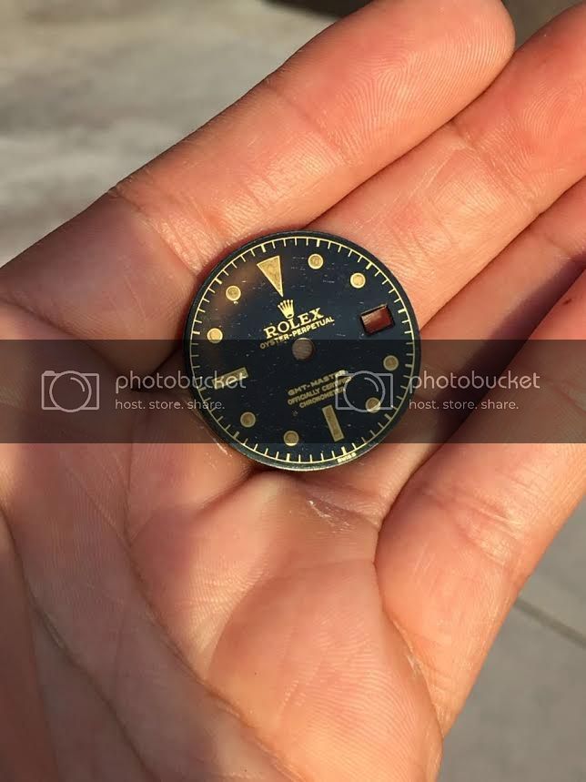 FS: Rolex gmt 6542 dial. mini hand and all red hand | WatchCharts