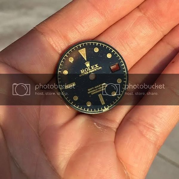FS: Rolex gmt 6542 dial. mini hand and all red hand | WatchCharts ...