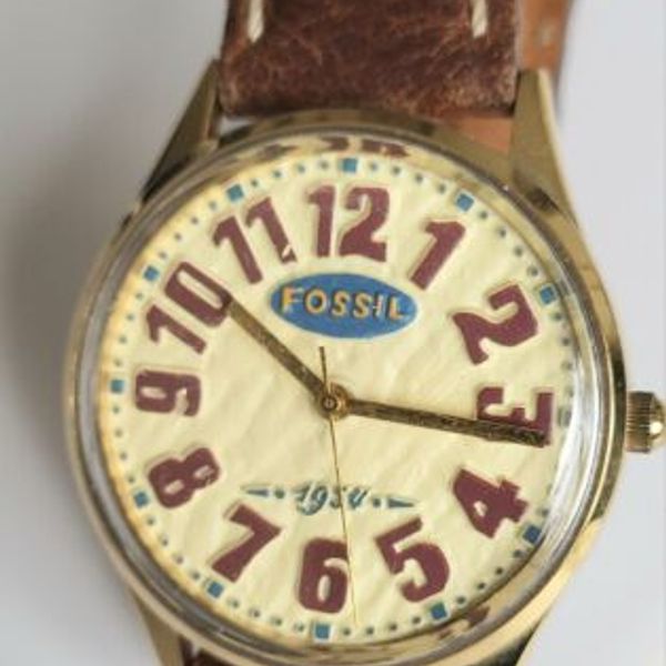 Fossil 1954 Menâ s Wrist Watch Classic Vintage style Authentic ...