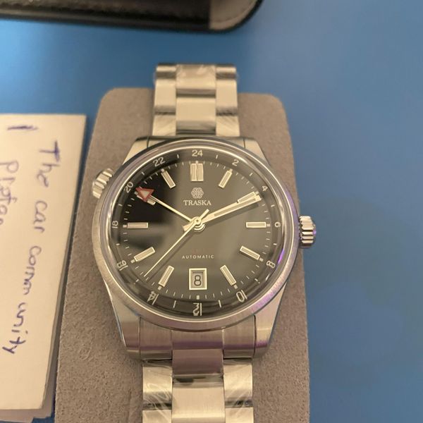 [WTS] Traska Venturer GMT v4 Carbon Black Full Kit | WatchCharts ...