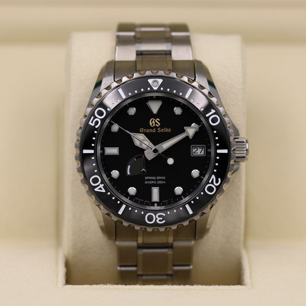 FSOT: Grand Seiko SBGA231 Diver Spring Drive Titanium- 2019 Box ...