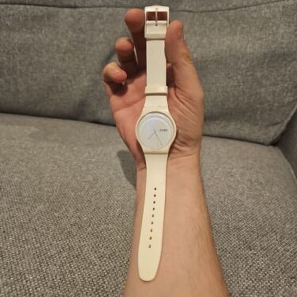 white swatch watch | WatchCharts Marketplace