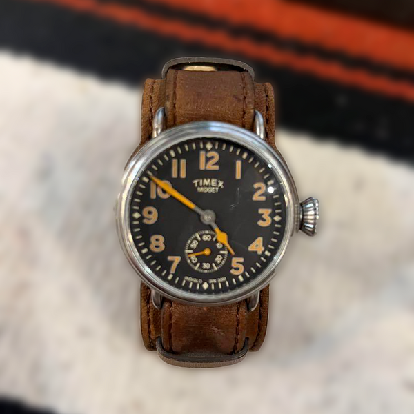 Timex Midget 38mm Red Wing black | WatchCharts