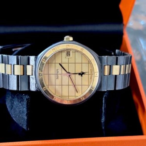 Cartier Ferrari Formula Steel Gold Ladies Watch Quartz | WatchCharts ...