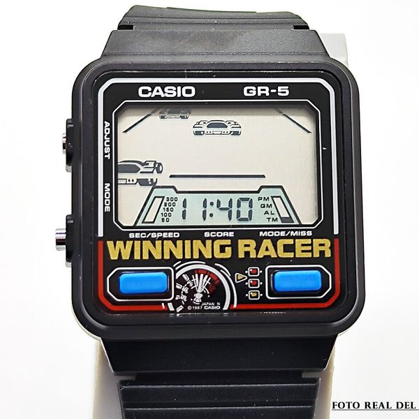 Vintage Watch Casio Game GR-5-1 Aka " Winning Racer " QW.687 Japan ...