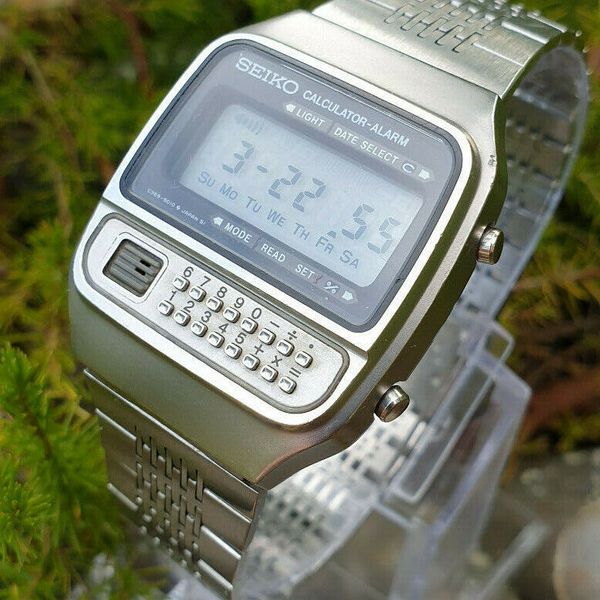 1979 SEIKO C359 VINTAGE CALCULATOR WATCH - SERVICED - SUPERB ...