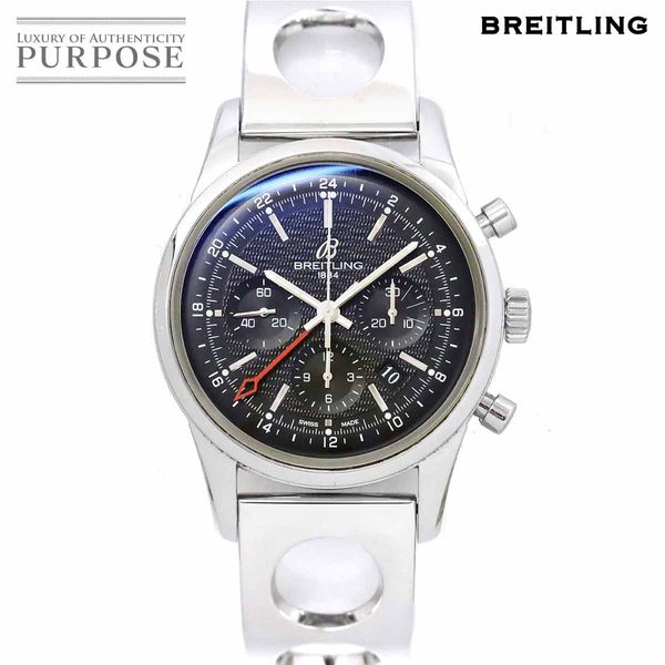 Breitling BREITLING Transocean Chronograph GMT AB0451 World Limited ...