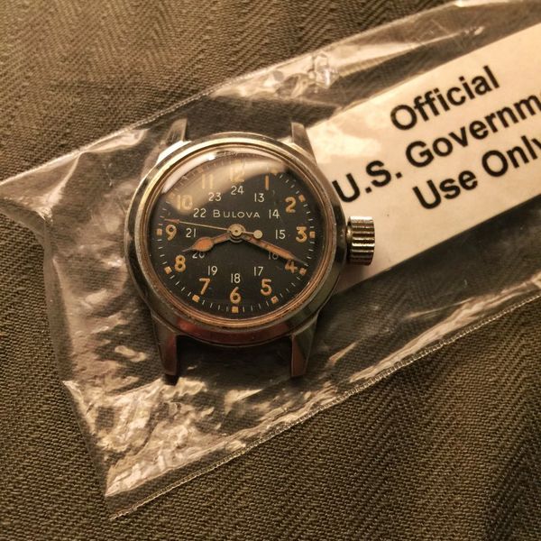 SOLD Bulova MIL-W-3818A | WatchCharts Marketplace