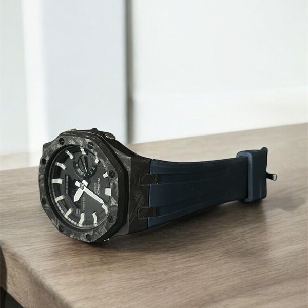 GSHOCK Casioak GA2100 Casio Modified Carbon Fiber Case Casio Mod Watch ...