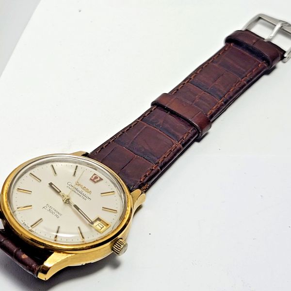 1970 OMEGA Constellation f300Hz Cal.1250 Quartz Chronometer 35mm ...