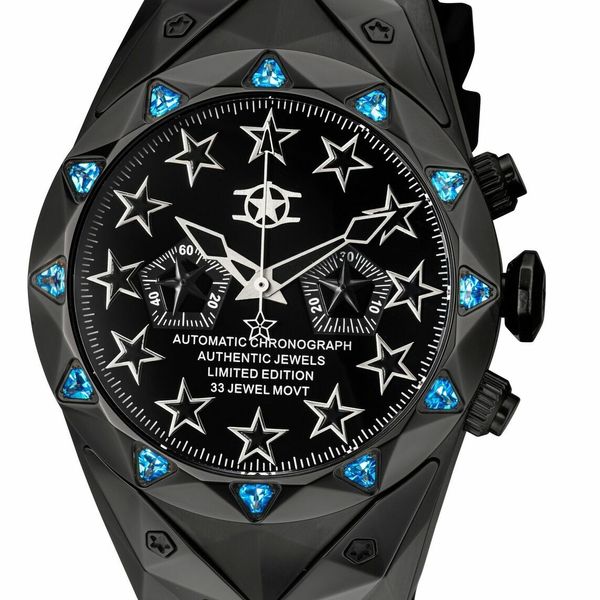 Mens Watchstar Super Star SeaGull TY 2940 Automatic Chronograph ...