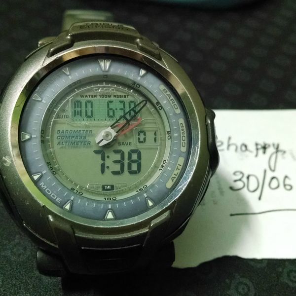 SOLD Casio Pro Trek PRG 60T | WatchCharts Marketplace