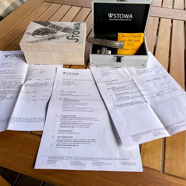 Sold: Stowa Marine Original | WatchCharts Marketplace
