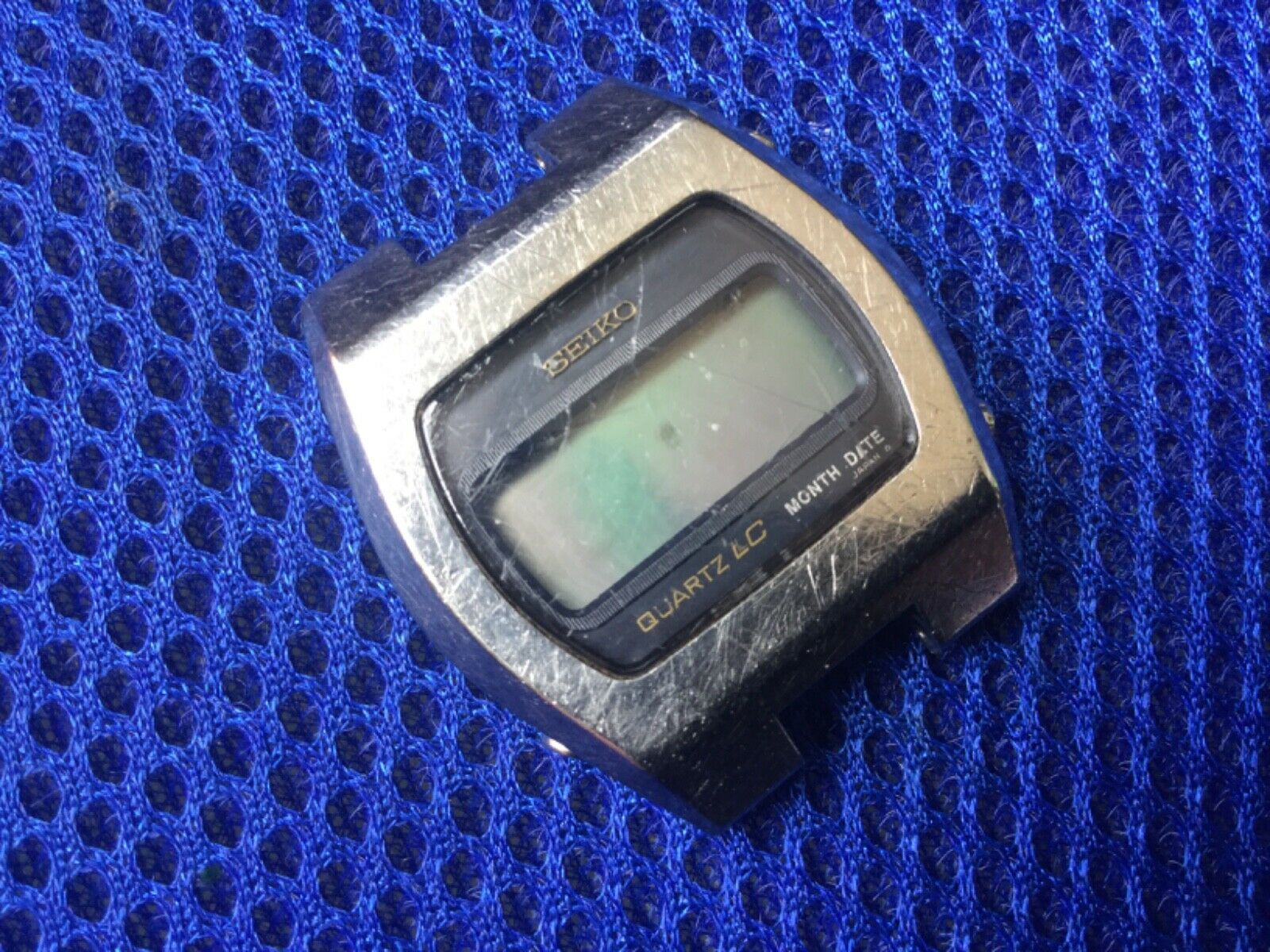 Seiko Quartz LC Vintage Digital Watch for spare/ repairs 0439-4009 ...