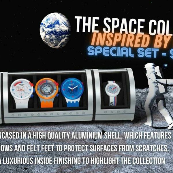 SWATCH SUPER EXCLUSIVE Space Collection Inspired by NASA! | WatchCharts