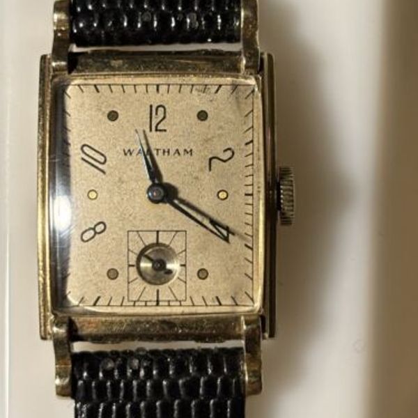 Vintage Waltham Wristwatch. 1940’s 17 Jewel 10k Gf | WatchCharts Marketplace