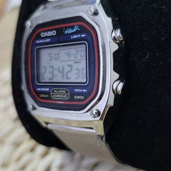 WATCH CASIO VINTAGE DW 1000 DIVER CHRONO DIGITAL 80s JAPAN WORKING ...