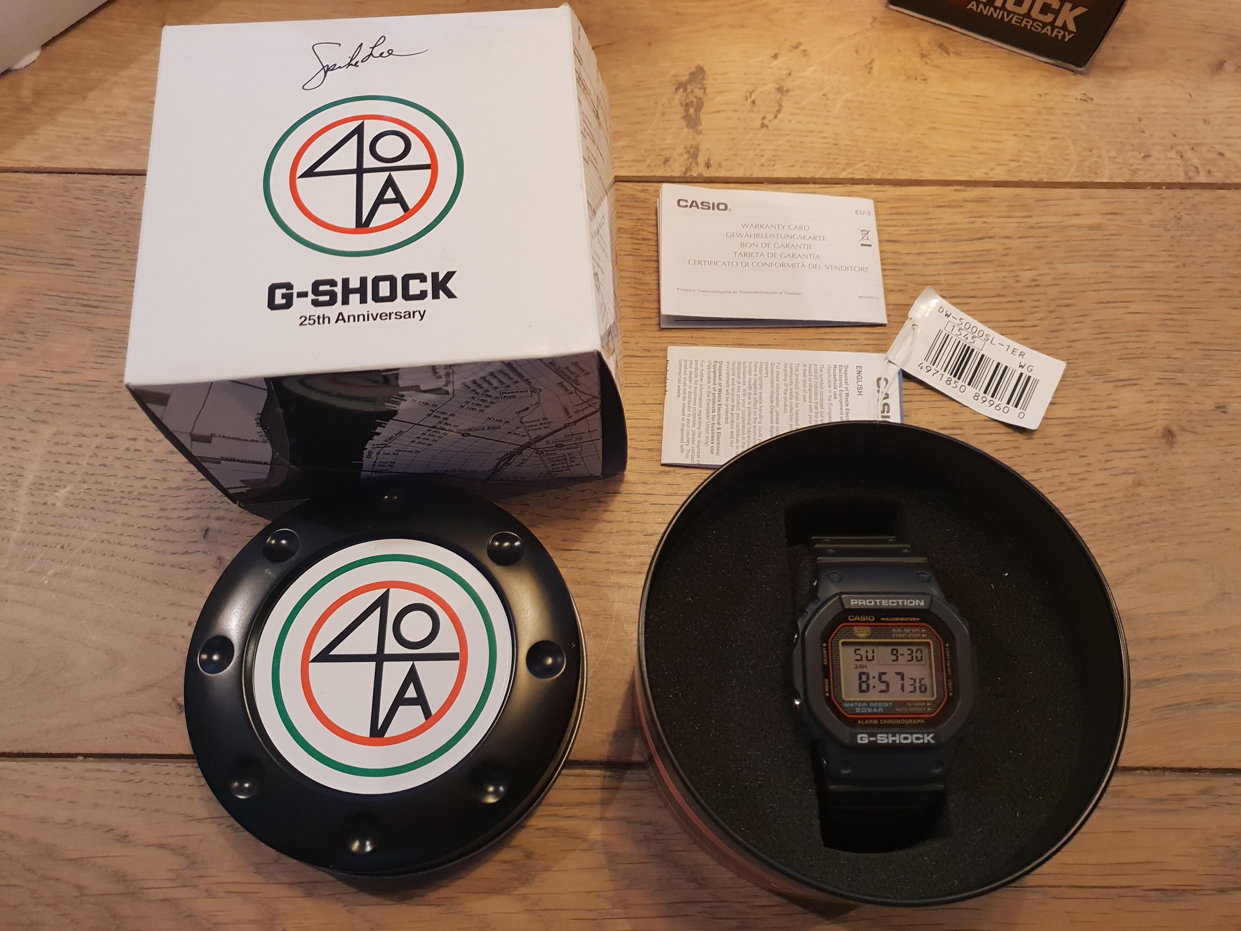 casio G-SHOCK DW-5000SL SPIKE LEE | WatchCharts Marketplace