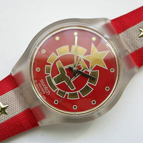 JAMES BOND 007 Swatch GEORGI KOSKOV - THE LIVING DAYLIGHTS - SUJK139 Neu | WatchCharts Marketplace