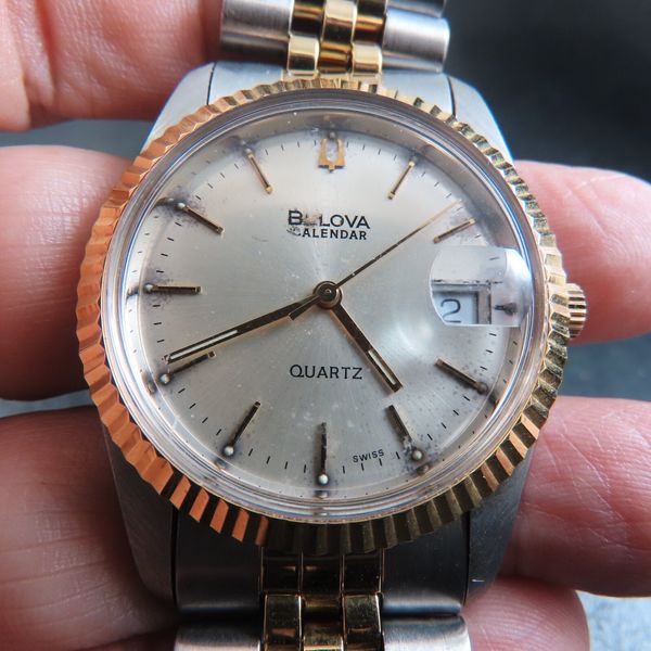 Swiss Movement Bulova Calendar Quartz Men Watch | WatchCharts Marketplace