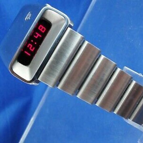 Girard Perregaux LED Drivers Watch Digital Quartz Vintage 1976 Swiss ...