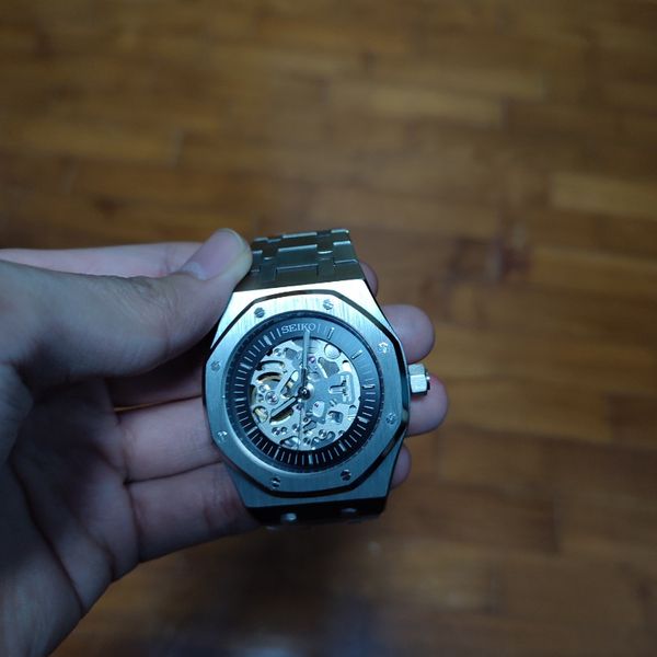 Seiko AP skeleton mod | WatchCharts Marketplace