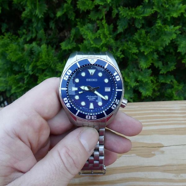 FS: Seiko SBDC003 Blue Sumo Diver + Goodies. | WatchCharts Marketplace