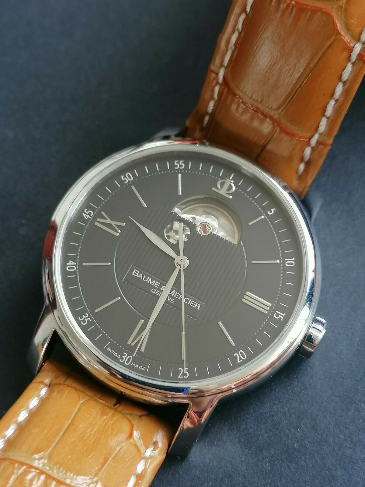 Baume & Mercier Classima XL 8689 - Open Heart Automatic - Watch Men ...