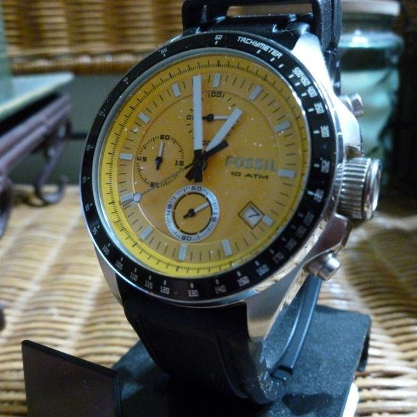 Mens Fossil Model CH-2648 used | WatchCharts Marketplace