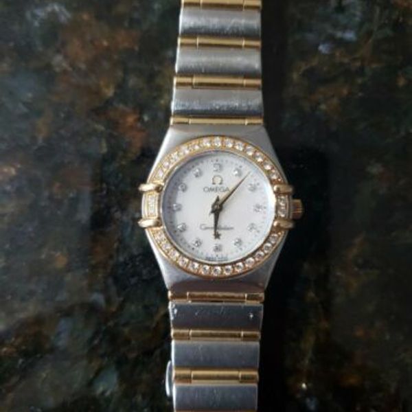 Omega Constellation Quartz 6553/865 - Diamond Bezel | WatchCharts ...