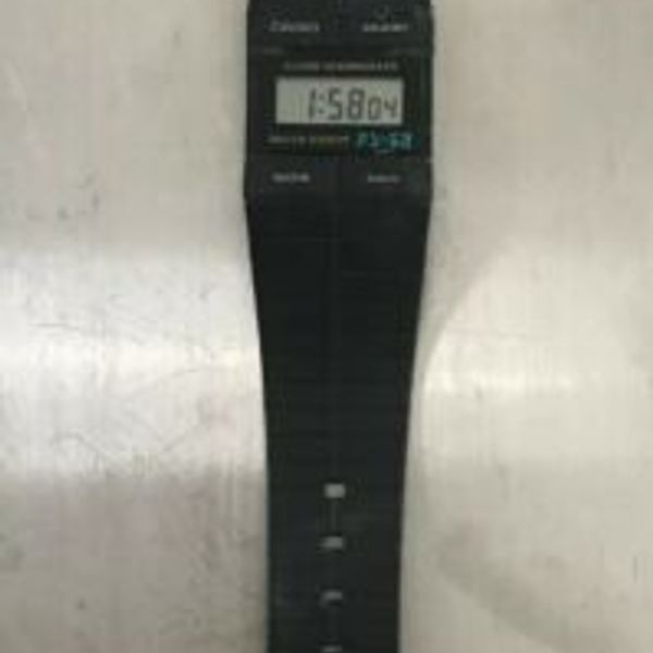 CASIO 468 FS-52 LCD Vintage Digital Retro Water Resistant Watch RARE ...