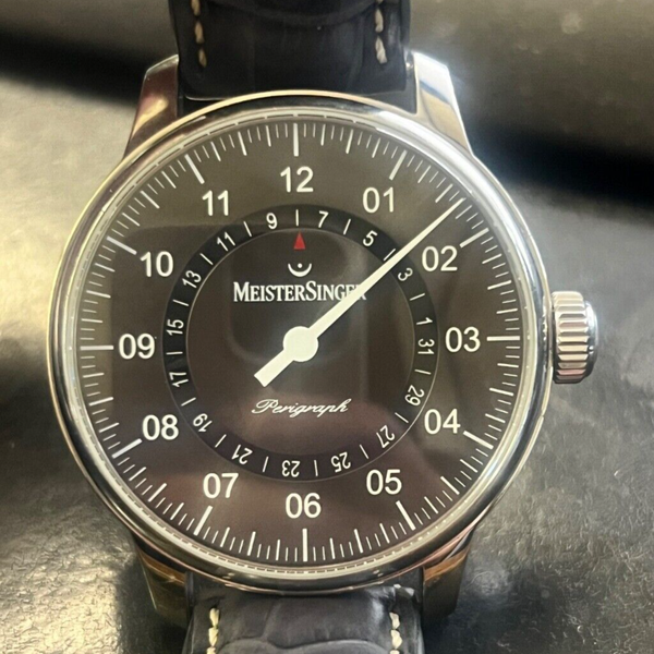MEISTERSINGER PERIGRAPH - 43MM - SINGLE HAND - DATE | WatchCharts ...
