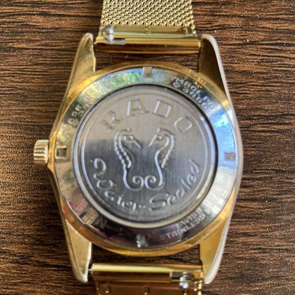 Rado Golden Horse Hand-Winding Watch Vintage Running Working Overhauled ...