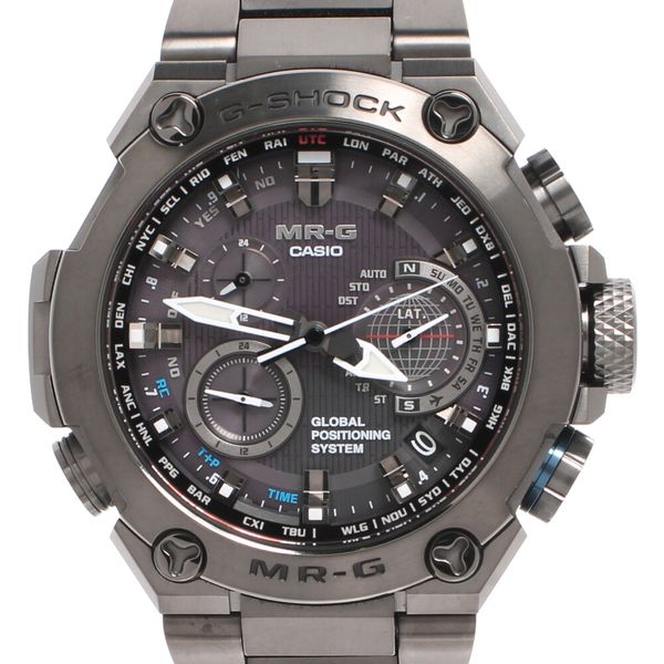 [Used] beautiful Casio watch MR-G G-SHOCK solar black MRG-G1000 men's ...
