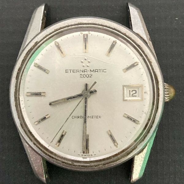 ANTIQUE ETERNA-MATIC 2002 AUTOMATIC MEN'S WATCH | WatchCharts