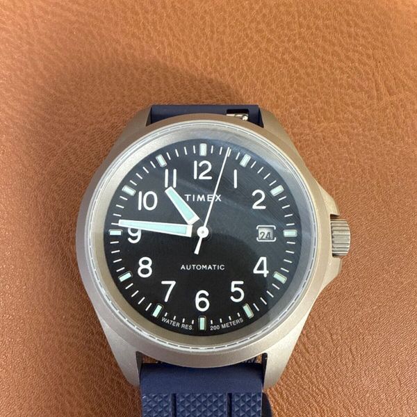 Timex x Huckberry Titanium Auto Field Watch Limited Edition 1/500 Made ...