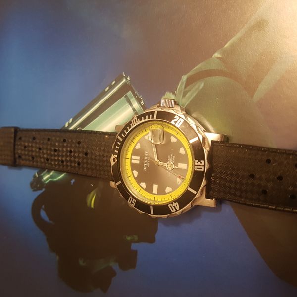 FS : VINTAGE MADE IN FRANCE BEUCHAT ABYSS DIVER WATCH ISSUED ...