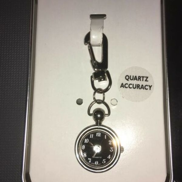 Lady’s Quartz ‘Nurse’s Watch’ By Fada Industries. Boxed. New Battery ...