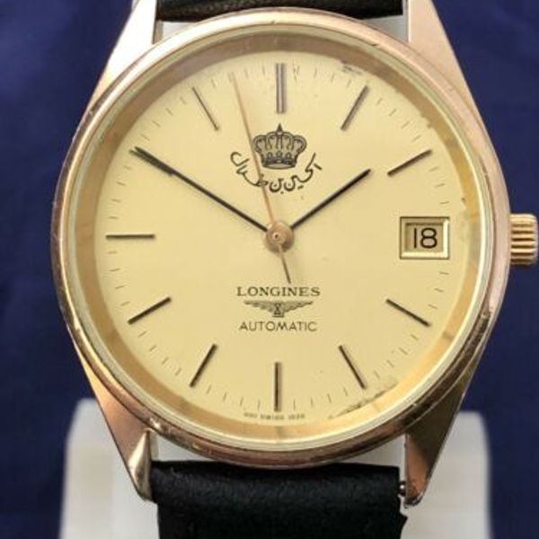 Longines Ref. 1626 2 L990.1 King Hussein Jordan Automatic Swiss Gents ...