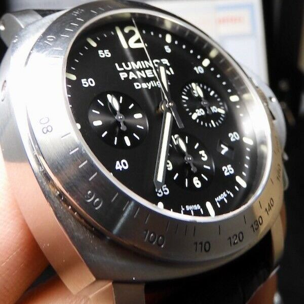Panerai PAM 250 Daylight Luminor Chronograph 44mm 95% LNIB US AD New ...
