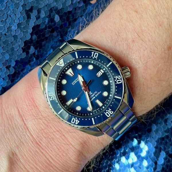 JDM Seiko Prospex 200M "King Sumo" - blue dial - LNIB with Seiko ...
