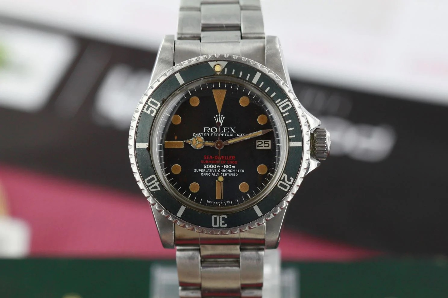 Rolex 1665 Double Red Sea Dweller 1975-76 | WatchCharts